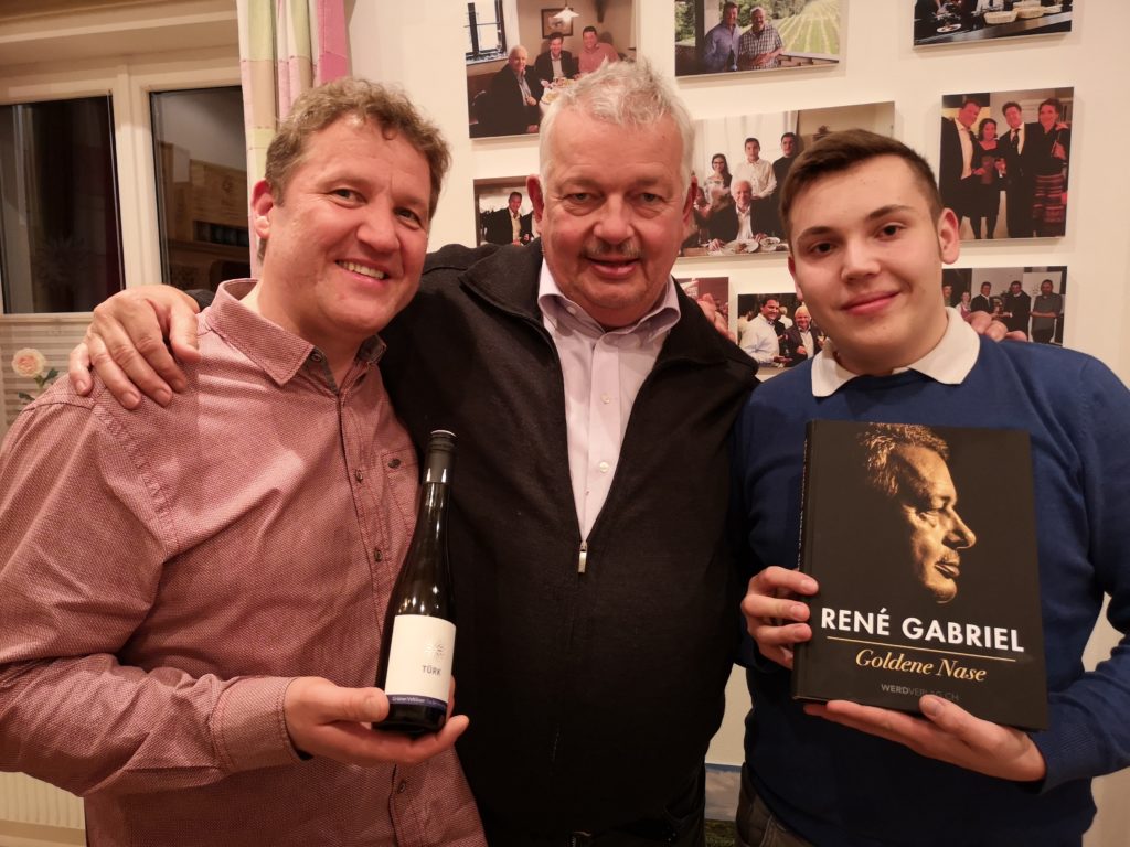 René Gabriel zu Gast am Weingut Türk - Weingut Türk